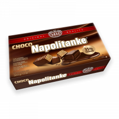 Choco Napolitanke – Biscuits and wafers – Products - Kraš